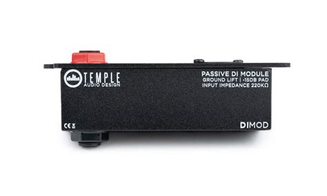 Temple Audio Di Mod Passive Direct Input Module Cicada Sound