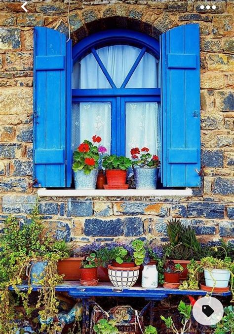 Bunk Rooms Flower Window Exterior Stone Window View Unique Wall