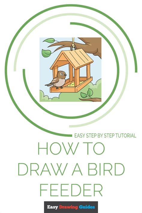 How To Draw A Bird Feeder Really Easy Drawing Tutorial