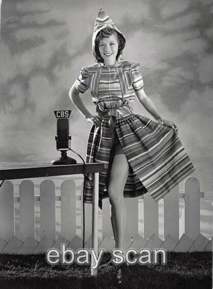 Lucille Ball Leggy Cheesecake Radio Microphone 8x10 Photo 4t Ebay