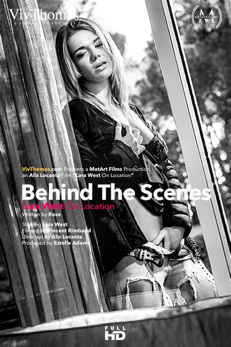 Behind The Scenes Lara West On Location Viv Thomas