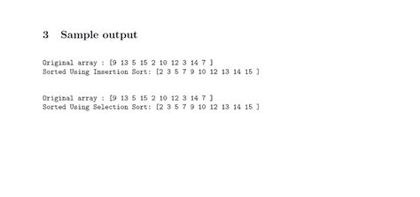 Solved Introduction The Textbook Showed One Way To Sort Chegg Com