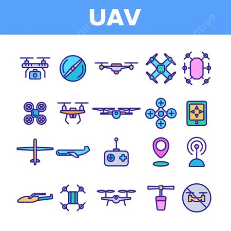 Drone Uav Vector Design Images Uav Remote Control Rc Drone Military