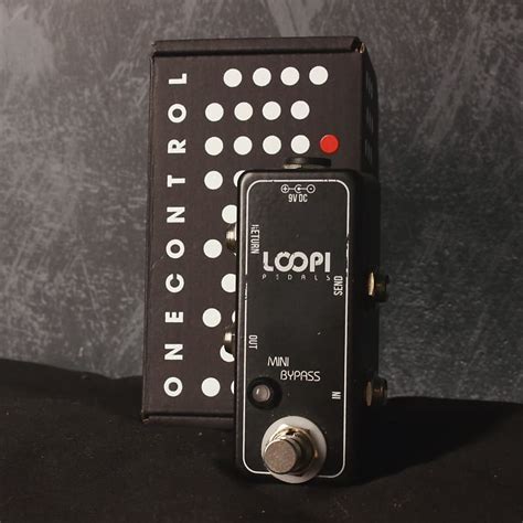 Loopi Mini Bypass Pedal Reverb