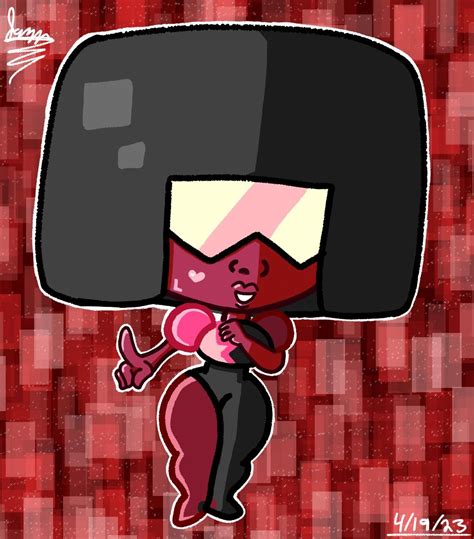 Chibi Garnet Steven Universe April 2023 By Sparklyqueencupcake On