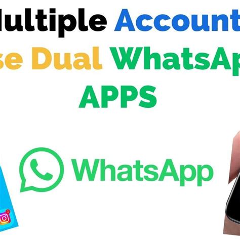 How to Use Two WhatsApp Accounts on One Phone | Set Up Dual WhatsApp on iPhone & Android - YouTube
