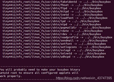 【tiny4412】嵌入式linux操作系统移植做白日梦的猫的博客 Csdn博客
