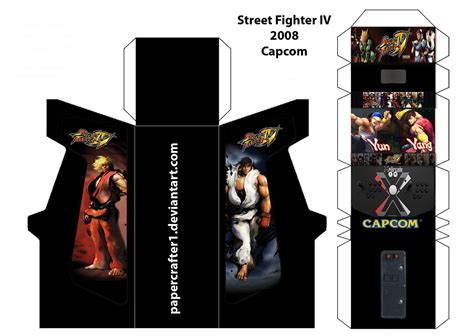 1992 S Mortal Kombat Arcade Paper Model By Nelson Robles Artofit