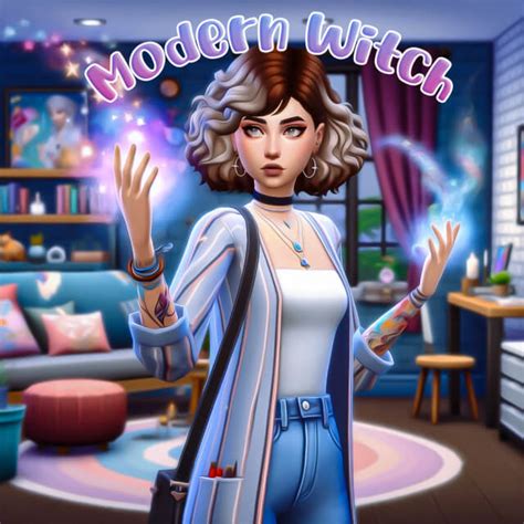 Modern Witch Mod The Sims Book