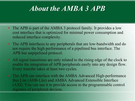 apb protocol v1 0 odp computer networking computing