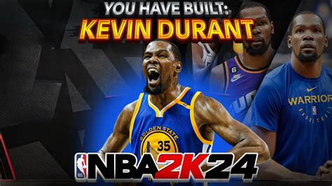 BEST KEVIN DURANT BUILD NBA 2K24 TALL DEMIGODS ARE BREAKING 2K24