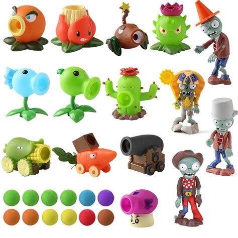 Большой Набор Игрушек Растения Против Зомби 15 шт Plants Vs Zombies 00838 игрушки с