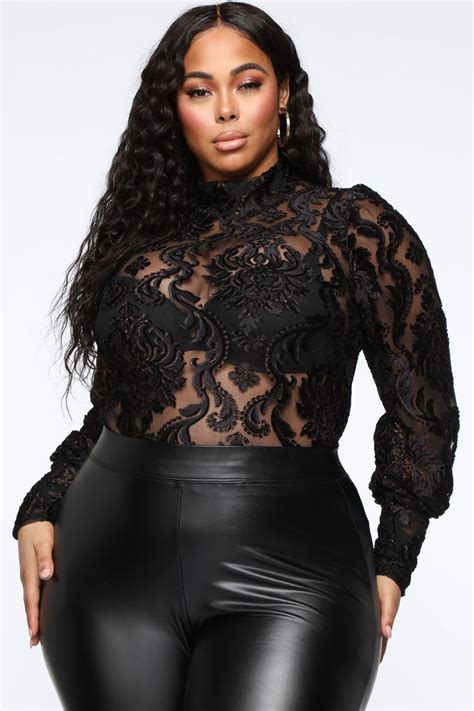 Most Praised Mesh Bodysuit Black Bodysuits Fashion Nova