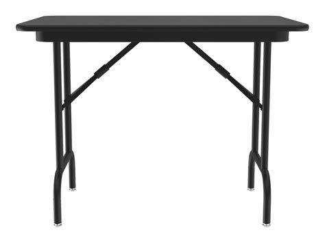 Black Granite Small Computer Table Econoline By Correll