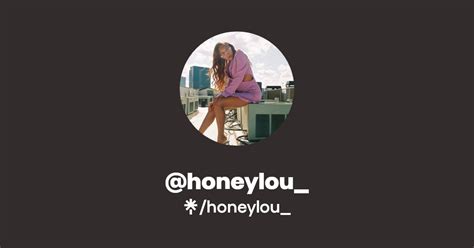 Honeylou Listen On Youtube Apple Music Linktree