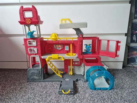 Hasbro Playskool Heroes Transformers Rescue Bot Fire Station Playset And Launcher Eur 19 31