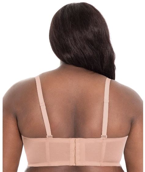 Goddess Verity Underwired Strapless Bra Fawn Curvy
