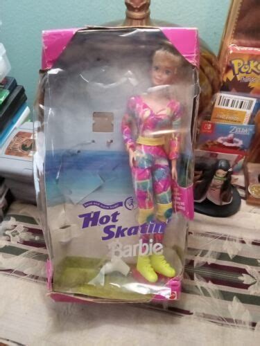 Vintage 1994 Mattel Hot Skatin Barbie 13511 Nrfb New In Box 4629143935