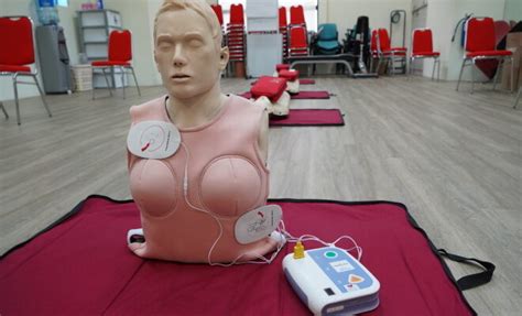 Shf Launches First Female Cpr Manikin Vest For Use In Singapore