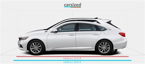 Dimensions Honda Accord 2017 2022 Vs Hyundai Ioniq 5 2021 Present