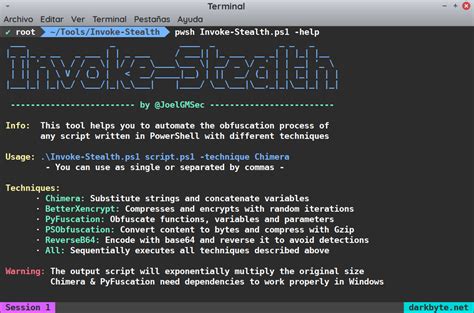 Darkbyte Ofuscando Scripts De Powershell Con Invoke Stealth