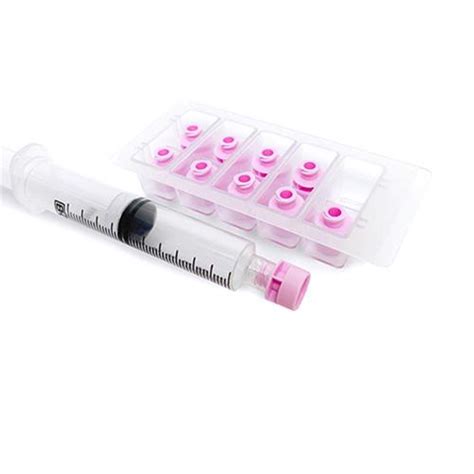 Female Luer Lock Cap Violet Sterile 100 Ea