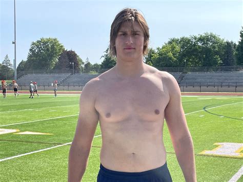 High School Football Players Shirtless