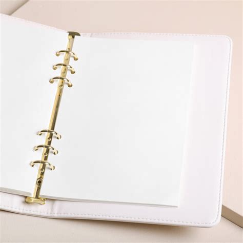 Personalised Birth Flower Refillable Notebook Lisa Angel