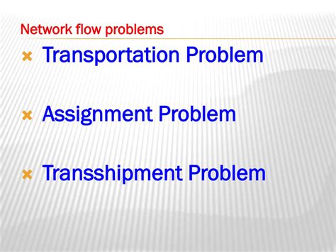 Ppt Chapter Transportation Assignment And Transshipment Problems