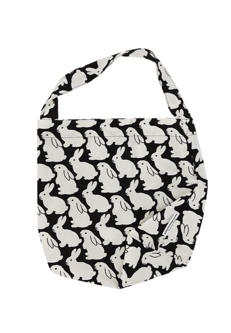 키티버니포니 Little Black Bunnies Porky Hobo Bag 리틀 블랙 버니즈 포키 호보 백 위시버킷