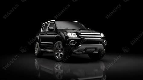 Fundo Carro Suv Ilustrado Em 3d Removido Para Uma Aparência Realista