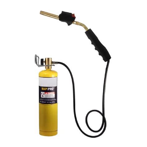 Antorcha Dual Giratoria Con Manguera Y Encendedor P Map Gas Wt 10