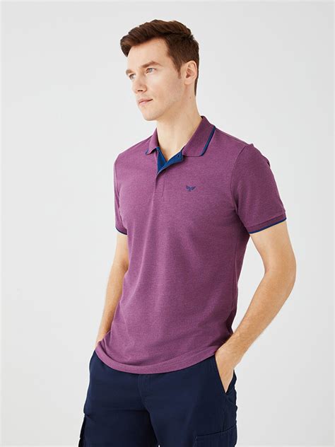 MOR Polo Yaka Kısa Kollu Pike Erkek Tişört S39977Z8 LCP LCW