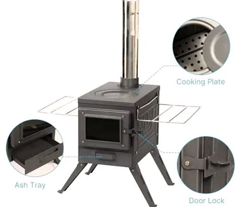 Fltom Tent Stove With Large Firebox Review Forestry Reviews