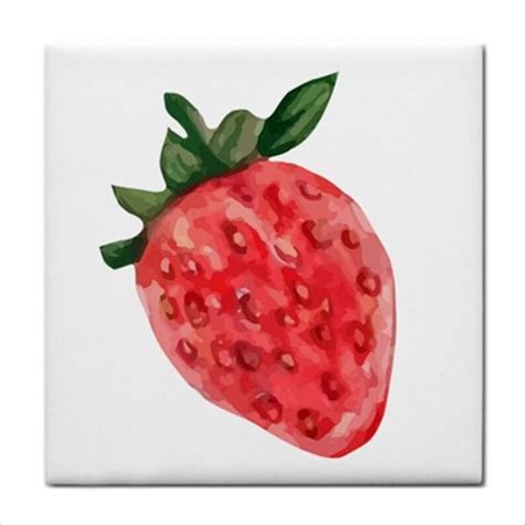 Fruit Food Lemon Watermelon Strawberry Backsplash Kitchen Border
