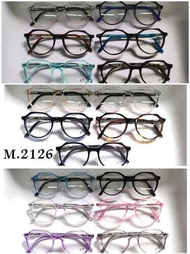 Oval Shape Plastic And Metal Optical Frames For Unisex At Best Price In
