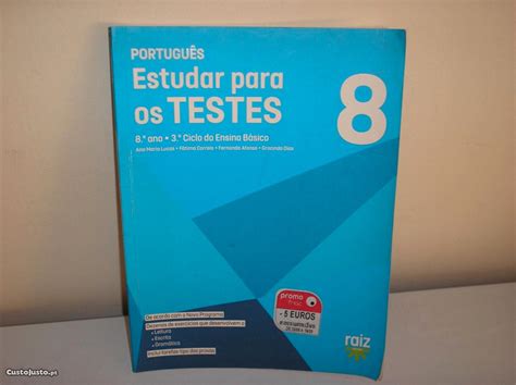 Estudar Para Os Testes 8º Ano Português Livros à Venda Lisboa