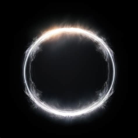 Premium Photo Circular Abstract Light Flare