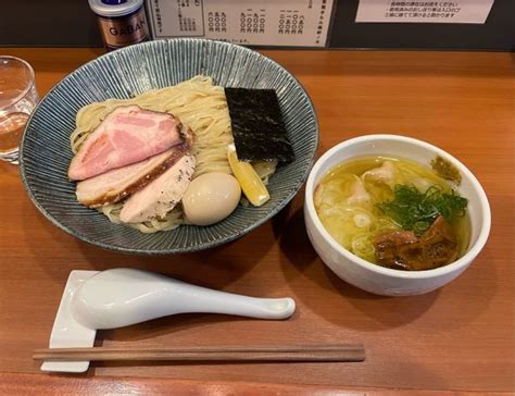 『淡麗つけ麺（塩）』自家製手もみ麺 鈴ノ木のレビュー ラーメンデータベース