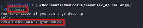 Github Dingavinga1nascon Ctf Deeper Is Better Official Write Up For