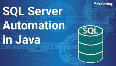 Connect To Microsoft Sql Server In Java Automation Script