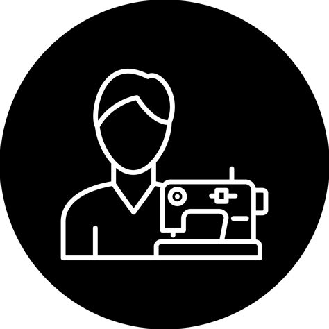 Tailoring Men Vector Icon Style 22547401 Vector Art At Vecteezy