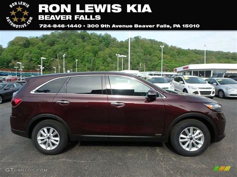 2019 Sangria Kia Sorento LX AWD 133247637 GTCarLot Car Color