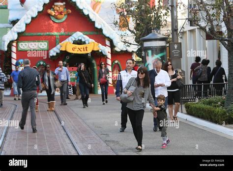 Selma Blair Takes Her Son Arthur To See Santa Claus At The Grove