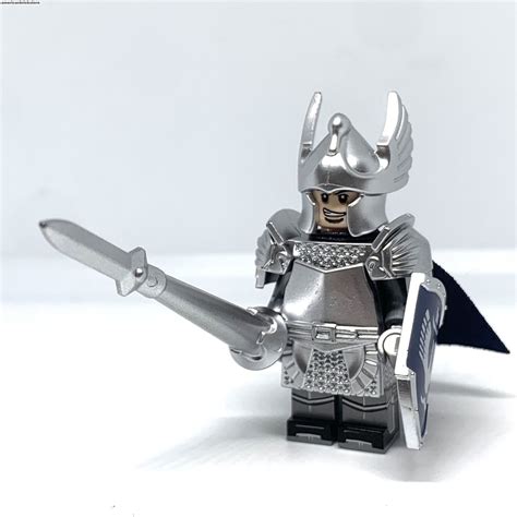 6 Gondor Knight Minifigures Lord Of The Rings Knights Of Gondor