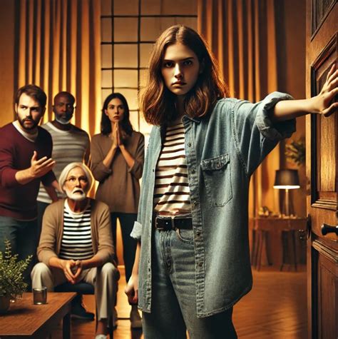 — Снимайте мои вещи и вон из моего дома — Лиза указала наглым родственникам на