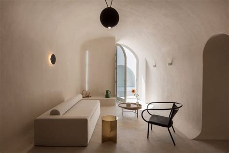 Caves Converted Into Summer Houses On Greek Island