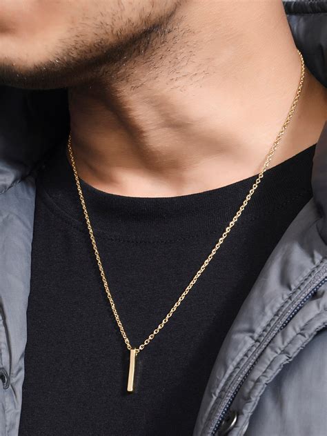 Buy The Bro Code Men Gold Toned Gold Plated Chain Necklace And Chains