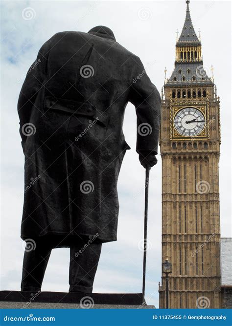 Sir Winston Churchill Statue Editorial Image Image Of Great Monument