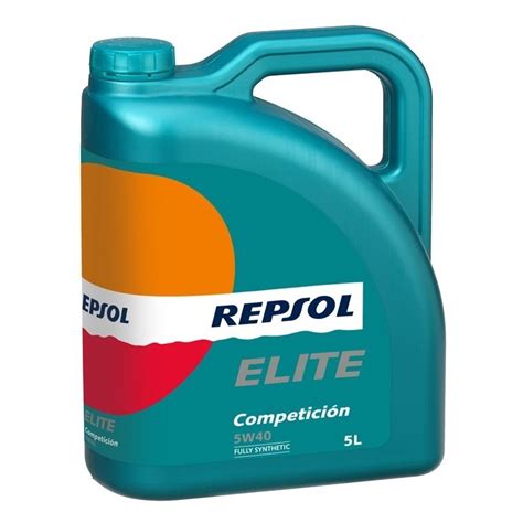 REPSOL ELITE COMPETICIÓN 5W-40 - Bronchi combustibili